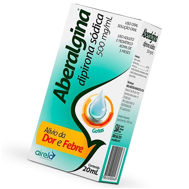 ABERALGINA 500MG GTS 20ML AIRELA - Aberalgina 500Mg Gotas Com 20Ml ...