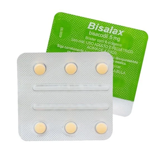 Bisalax 5mg, blíster com 6 drágeas P7896006257943 - Bisalax 5Mg Com 6 ...
