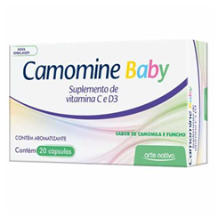 Camomine C Baby 20 Cápsulas P7898277713210 - Camomine C Baby Com 20 ...