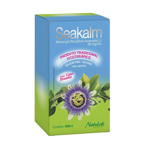 Seakalm Solução Oral 90mg/mL, frasco com 100mL de solução de uso oral ...