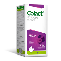 Colact 667mg/mL, caixa com 1 frasco com 120mL de xarope P7896006213130 ...