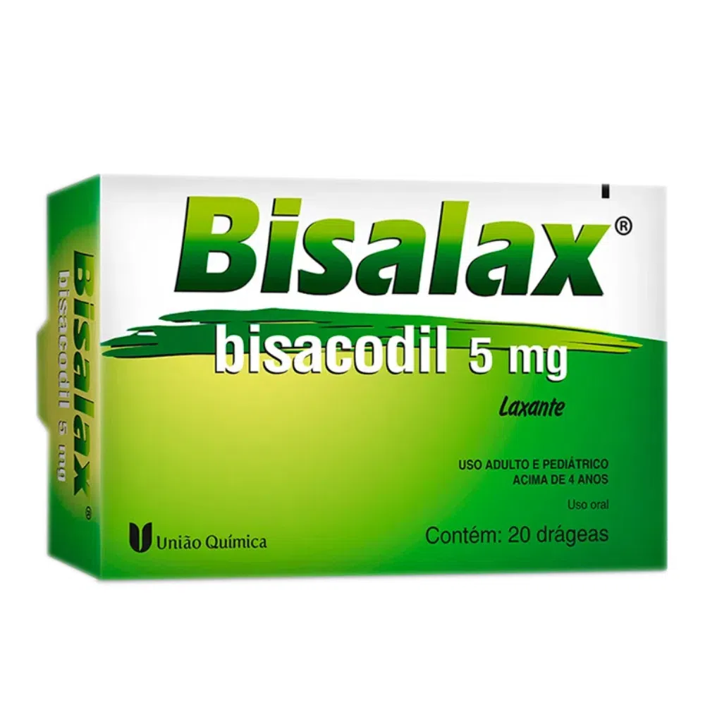 Bisalax 5mg, caixa com 20 drágeas P7896006257929 - Bisalax 5Mg Com 20 ...