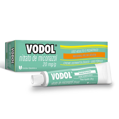 Vodol 20mg/g, caixa com 1 bisnaga com 28g de creme de uso dermatológico ...