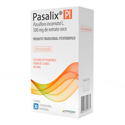 Pasalix PI 500mg, caixa com 30 comprimidos P7896226100371 - Pasalix Pi ...