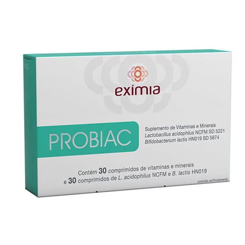 Exímia Probiac caixa com 30 comprimidos P7898040326357 - Exímia Probiac ...