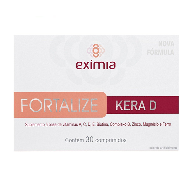Exímia Fortalize Kera D 30 Comprimidos P7898040325466 - Exímia ...