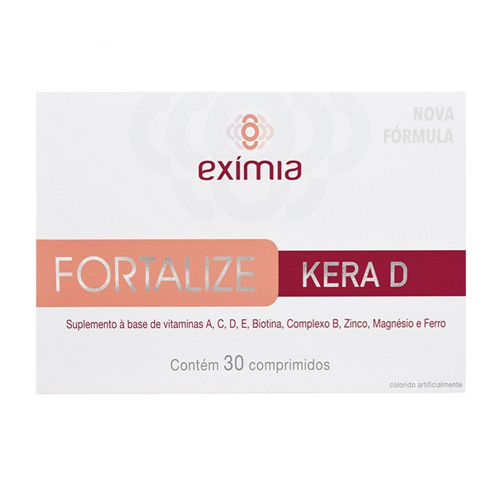 Exímia Fortalize Kera D 30 Comprimidos P7898040325466 - Exímia ...