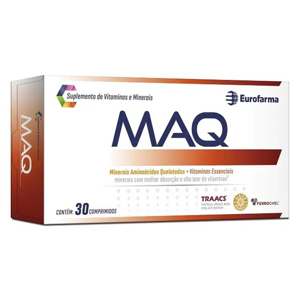 MAQ caixa com 30 comprimidos P7891317005870 - Maq Com 30 Comprimidos ...