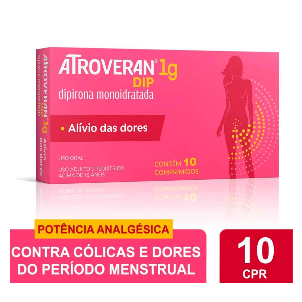 ATROVERAN DIP 1G C/10 CPR HYPERA - Atroveran Dip 1G Com 10 Comprimidos ...