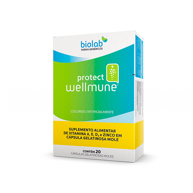 PROTECT WELLMUNE C/20 BIOLAB - Protect Wellmune Com 20 Cápsulas Biolab ...