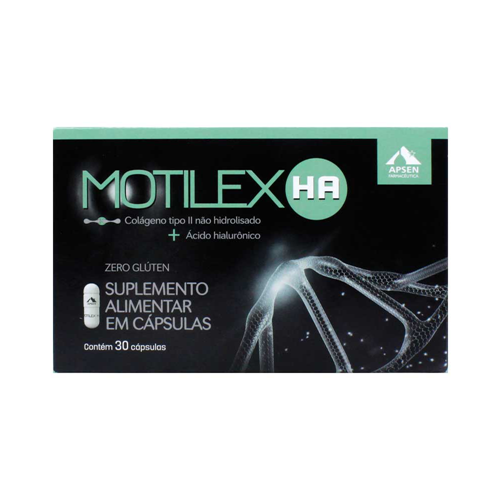 MOTILEX HA C/30 CAPS APSEN - Motilex Ha Com 30 Cápsulas Apsen - APSEN