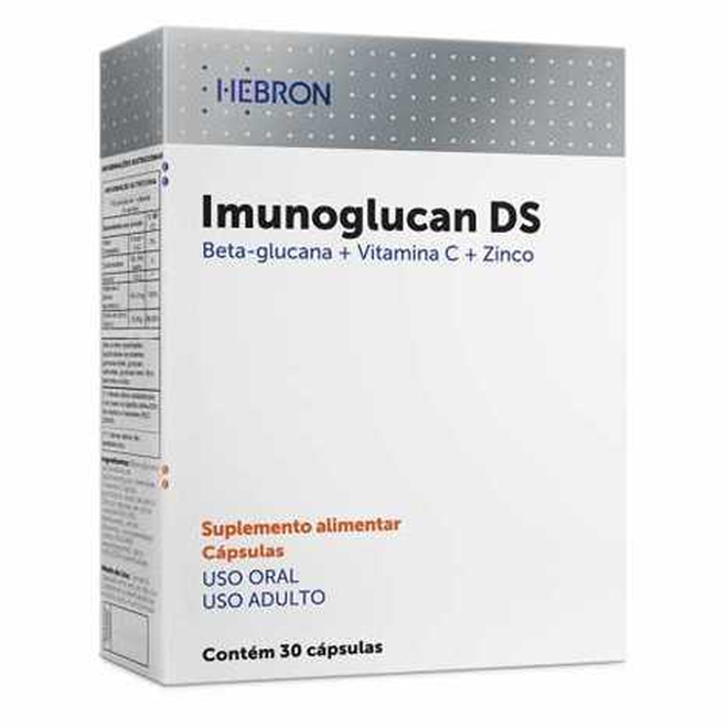 Imunoglucan DS caixa com 30 cápsulas P7896685303467 - Imunoglucan Ds ...