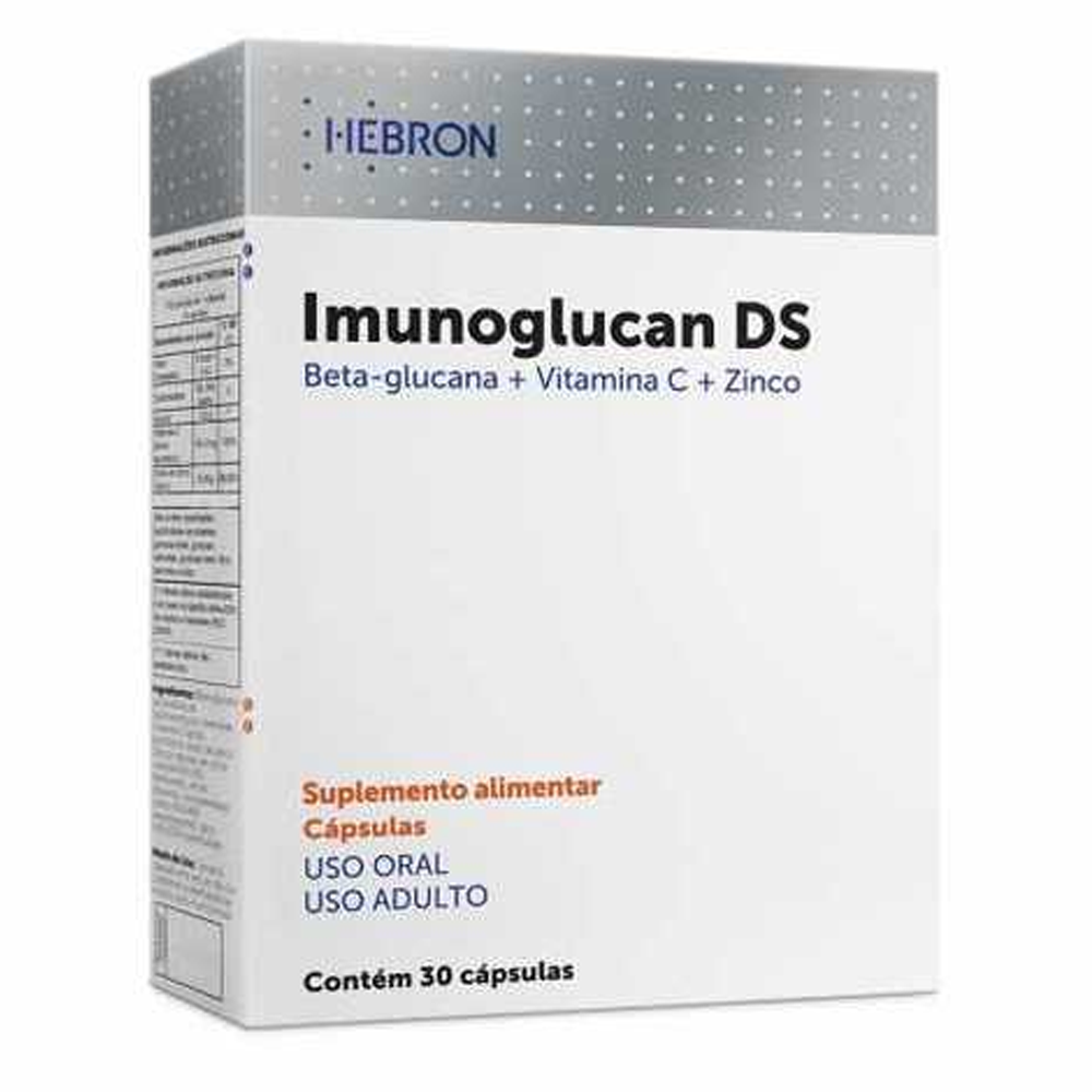 Imunoglucan DS caixa com 30 cápsulas P7896685303467 - Imunoglucan Ds ...