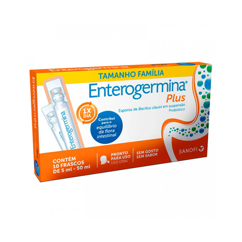 ENTEROGERMINA PLUS 4BCFU C/10 FLAC BOEHRINGER - Enterogermina Plus ...