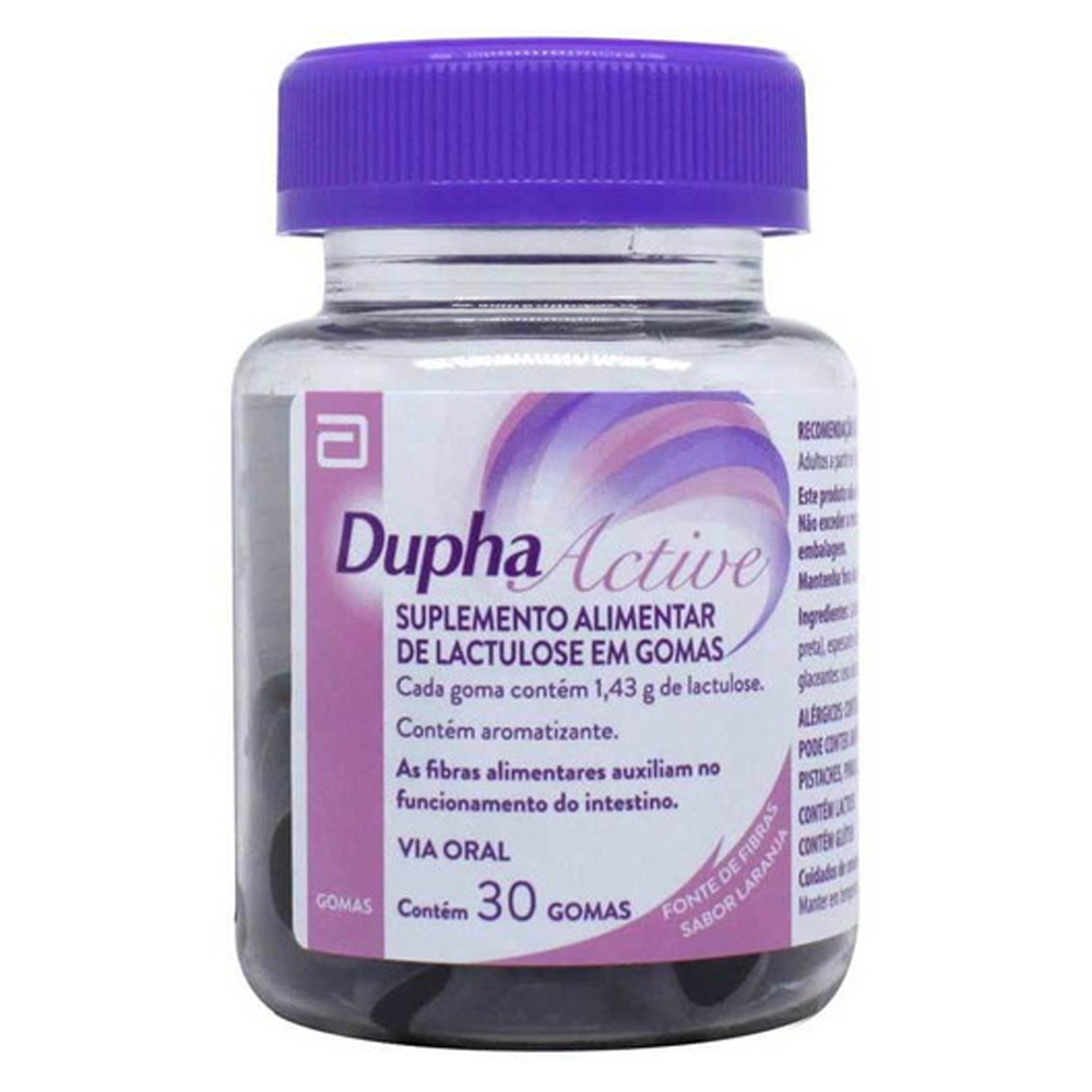 DUPHA ACTIVE 1.43G C/30 GOMAS ABBOTT - Dupha Active 1,43G Com 30 Gomas ...