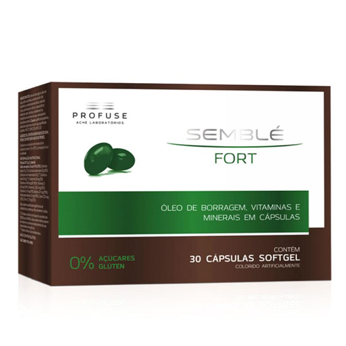 Semblé Fort caixa com 30 cápsulas P7896658033971 - Semblé Fort Com 30 ...