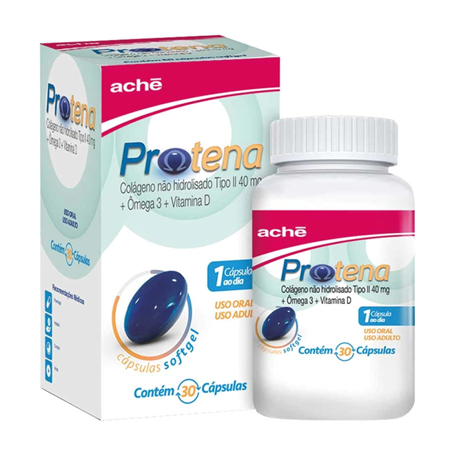 Protena 40mg, frasco com 30 cápsulas P7896658033568 - Protena 40Mg Com ...
