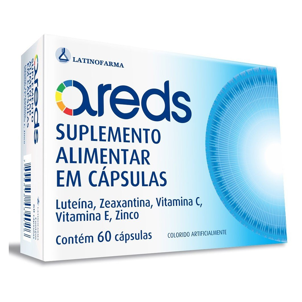 Areds caixa com 60 cápsulas P7896676434026 - Areds Com 60 Cápsulas ...