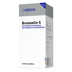 Bromelin S frasco com 100mL de solução oral P7896685302880 - Bromelin S ...