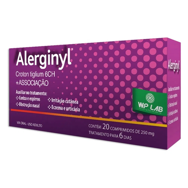 ALERGINYL 250MG C/20 CPR WP LAB - Alerginyl 250Mg Com 20 Comprimidos Wp ...