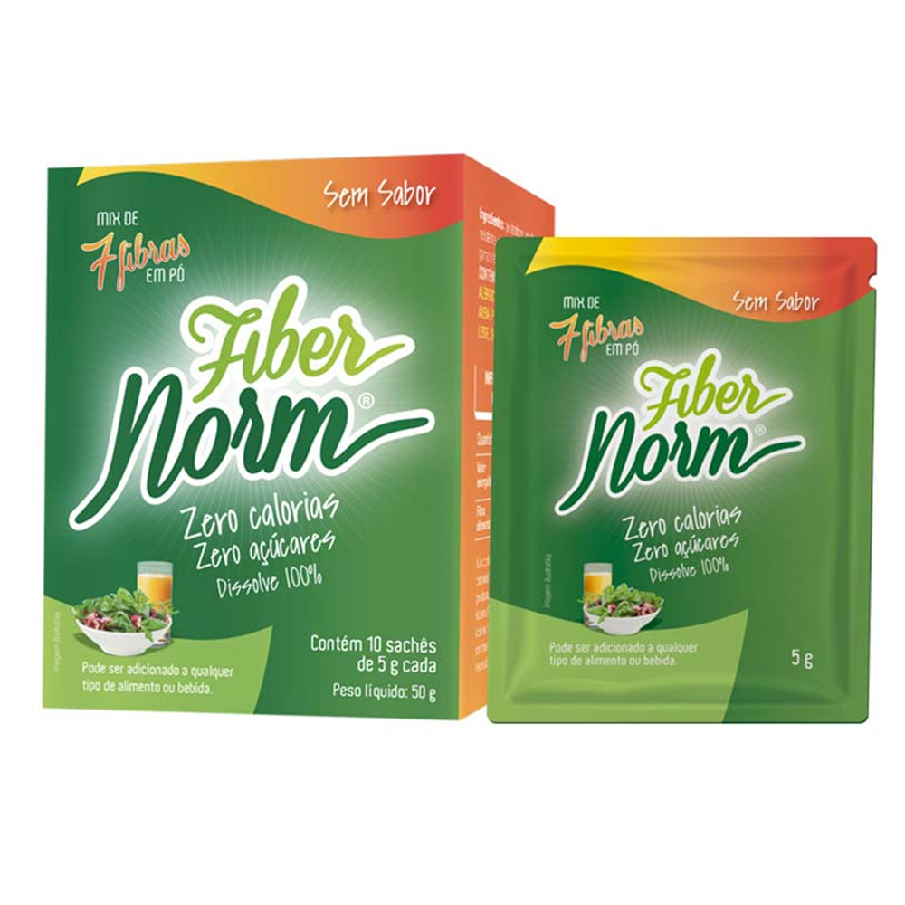 Mix de Fibras Fibernorm Sachê, 5g, 10 Unidades P7896641812545 ...