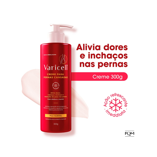Creme para as Varizes Varicell Pele Normal, 300g P7898414852420 ...