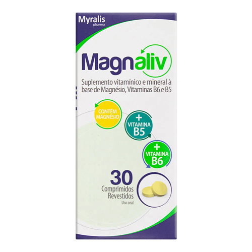 Suplemento Magnaliv 30 Comprimidos P7898430191015 - Magnaliv Com 30 ...
