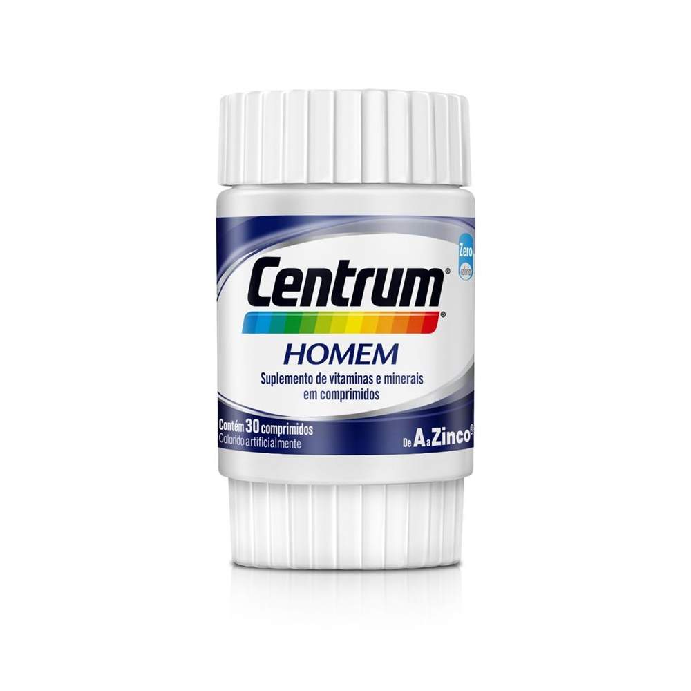 Centrum Homem Caixa, 30 Comprimidos P7891045043144 - Centrum Homem 30 ...