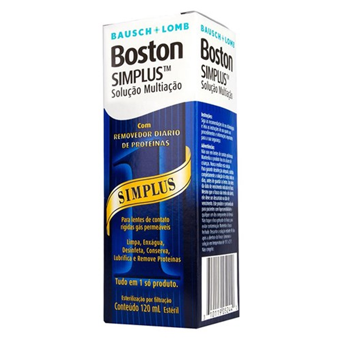 Solução Multiação Boston Simplus 120mL P310119052440 - Boston Simplus ...