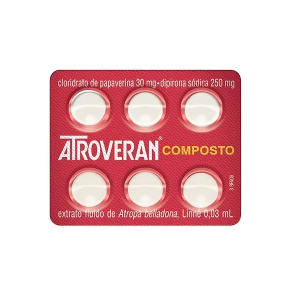 ATROVERAN 30MG C/6 CPR HYPERA - Atroveran 30Mg Com 6 Comprimidos Hypera ...
