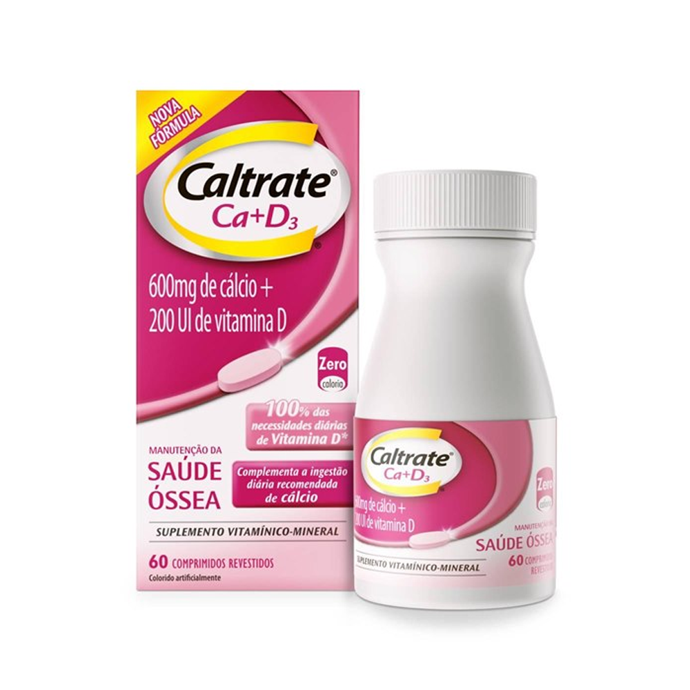 CALTRATE D 600 + D 200UI C/60 CPR GSK - Caltrate D 600 + D 200Ui Com 60 ...