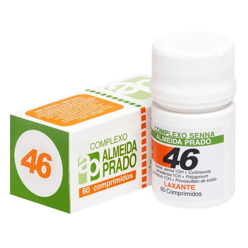 Complexo Homeopático Almeida Prado Nº 46 0,005g + 0,02g + 0,015g, caixa ...