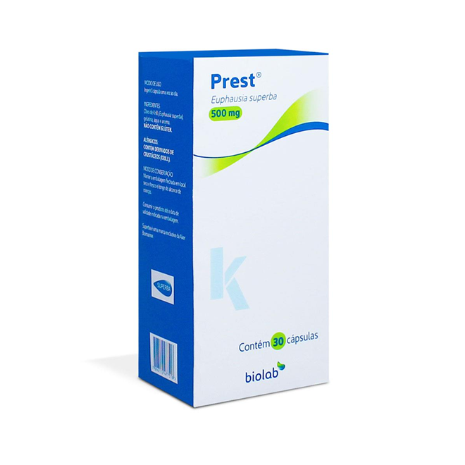 Prest 500mg, 30 Cápsulas P7896112477518 - Prest 500Mg Com 30 Cápsulas ...