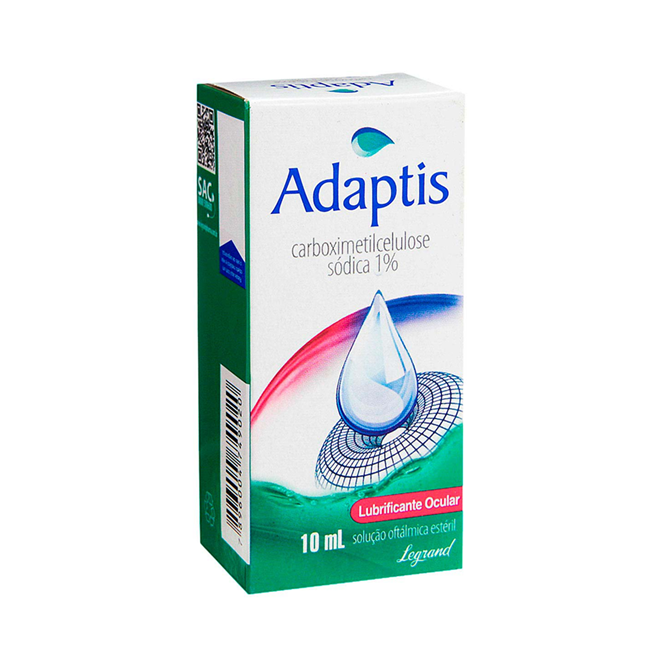 ADAPTIS 1% SOL OFT 10ML SIGMA - Adaptis 1% Com 10Ml Legrand - SIGMA / EMS