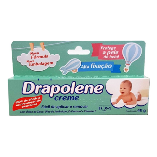 Drapolene 0,1mg + 2mg, bisnaga com 40g de creme de uso dermatológico ...
