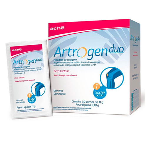 Artrogen Duo 30 sachês de 11g com pó para solução oral P7896658033278 ...
