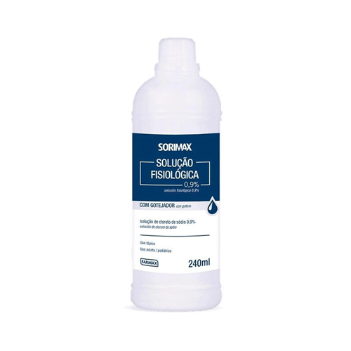 Solução Fisiológica Sorimax 240mL P7896902212176 - Solução Fisiológica ...