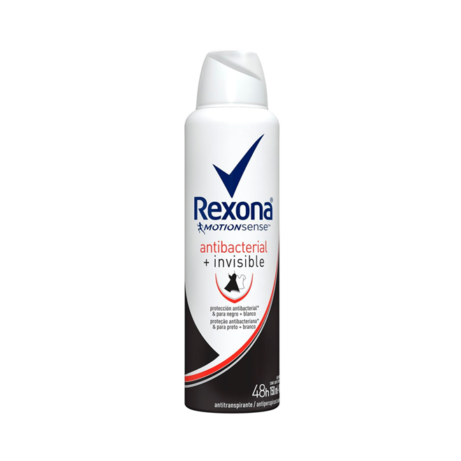 Desodorante Feminino Rexona Motionsense antibacterial + invisible ...