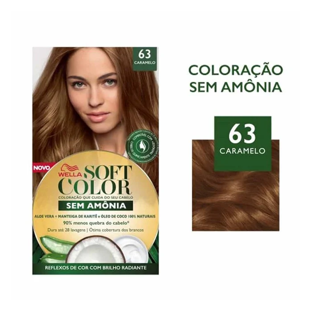 TINT TONALIZANTE SOFT COLOR 63 CARAMELO - Tonalizante Soft Color 63 ...
