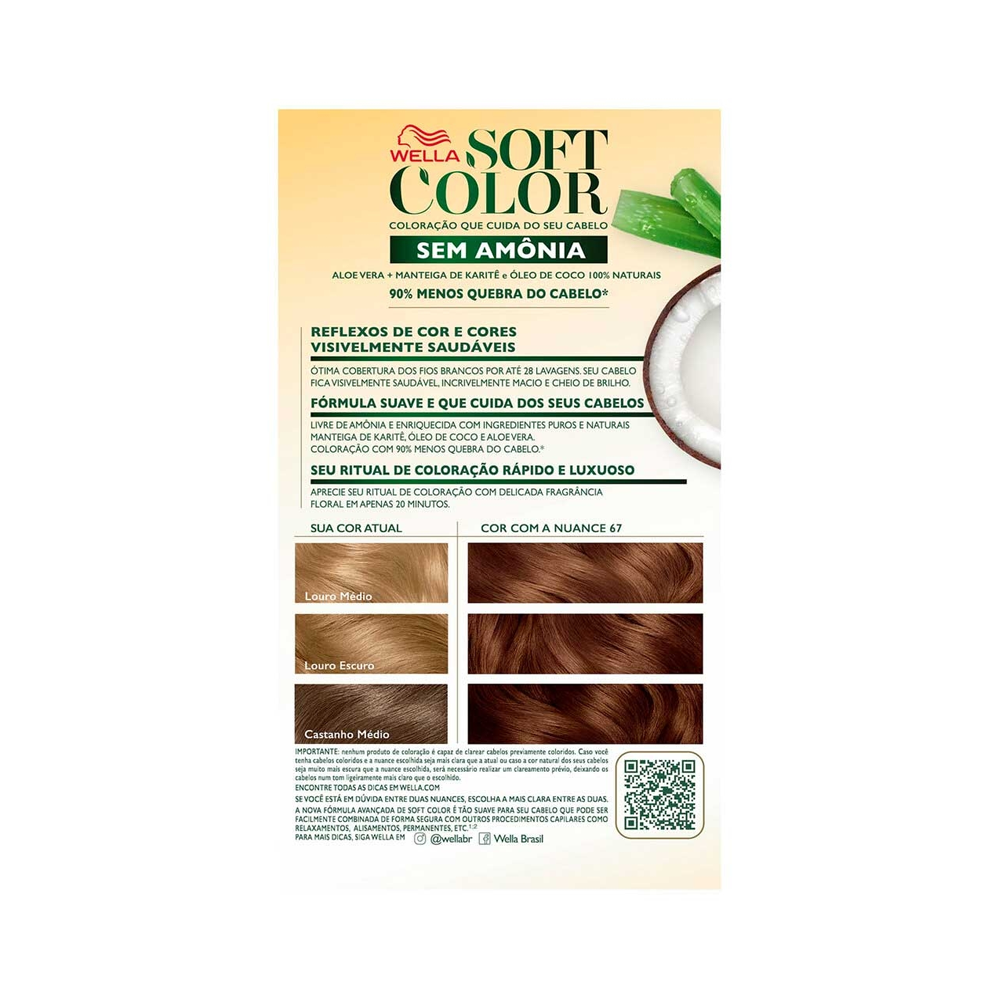 Tonalizante Soft Color nº 67 chocolate P7891182016773 - Tonalizante ...