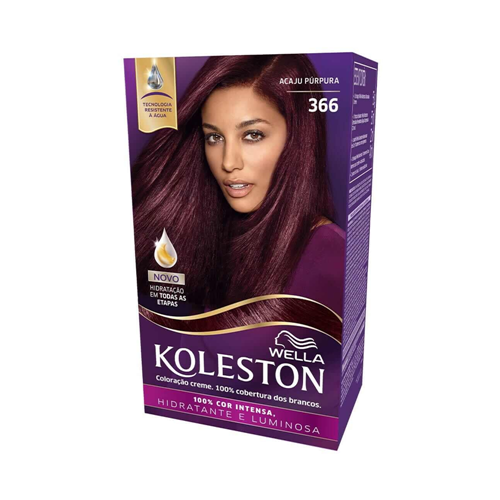 Tintura Wella Koleston nº 366 acaju púrpura P7501007455174 - Tintura ...