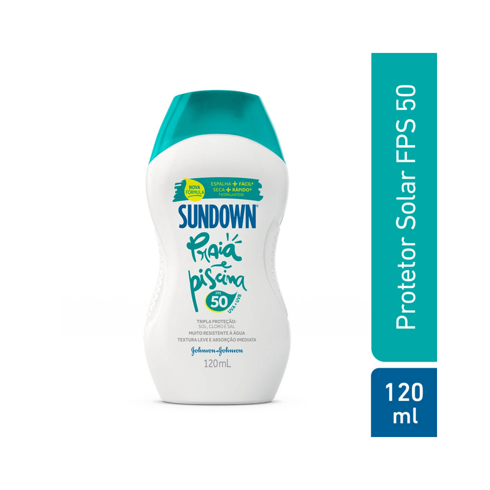 Protetor Solar Sundown FPS 50, 120mL P7891010008147 - Protetor Solar Sundown Fps 50, 120Ml ...