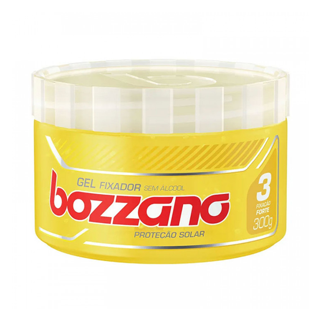 GEL BOZZANO AMARELO FORTE 300G - Gel Bozzano Amarelo Forte Com 300G - COTY