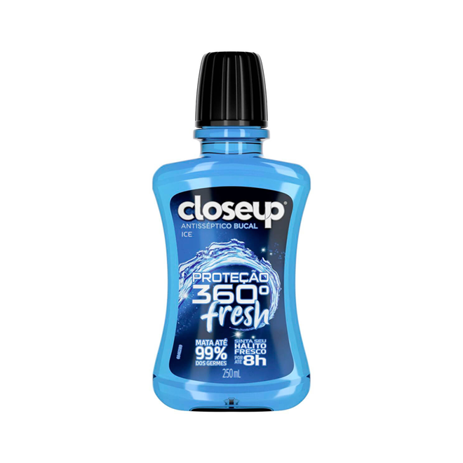 ENX BUCAL CLOSE UP ICE FRESH 250ML - Enxaguante Bucal Close Up Ice ...