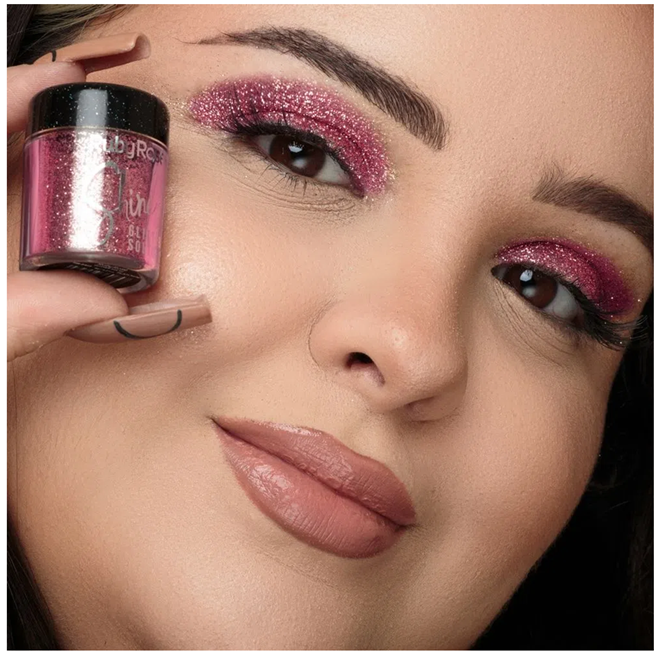 GLITER SOLTO SHINE FUCHSIA RUBY ROSE HB8405-2 - Glitter Solto Shine Fuchsia Ruby Rose Hb8405-2 ...