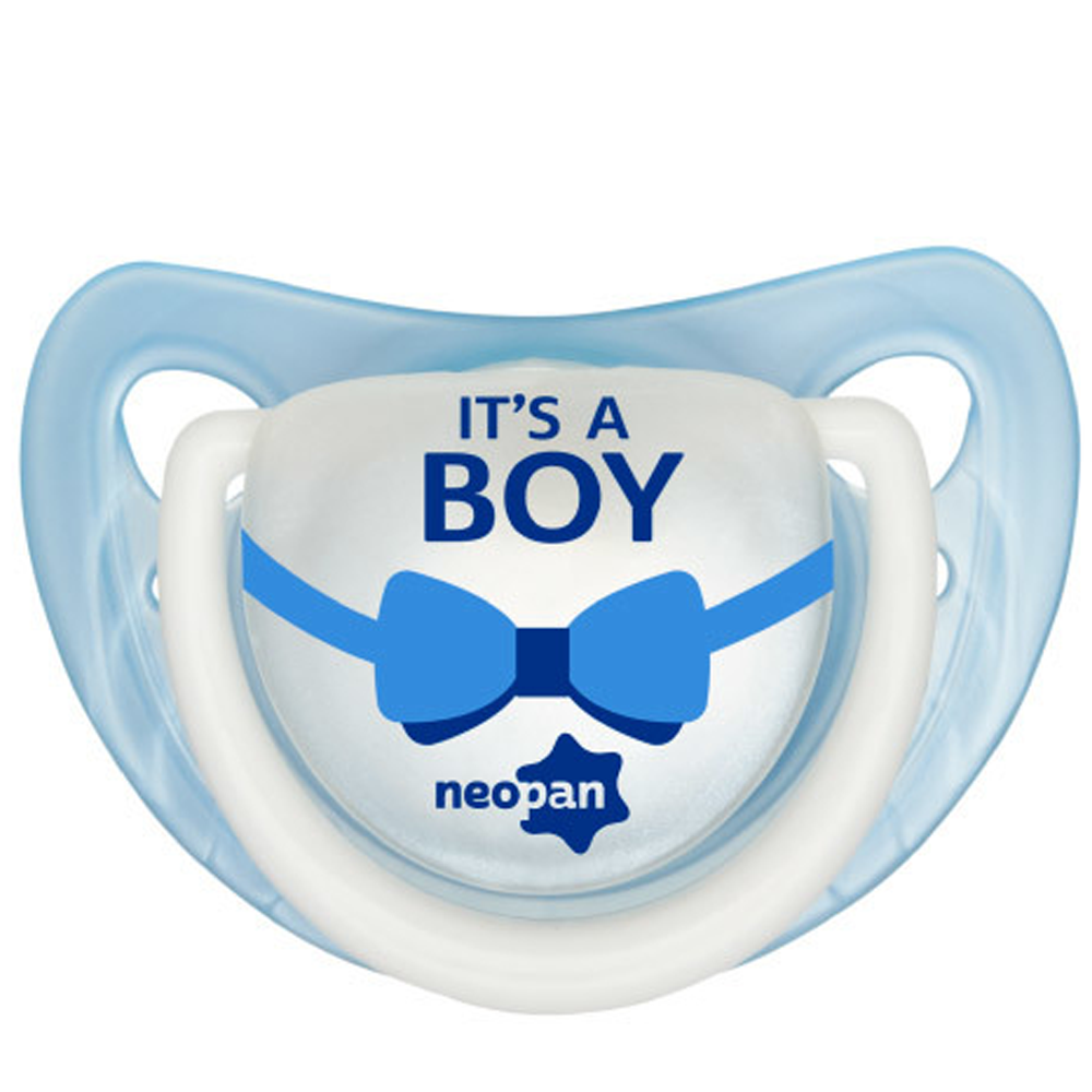 CHUP NEOPAN ORTO Nº1 BOY - Chupeta Neopan Ortodônica Nº1 Boy - 2-NEOPAN