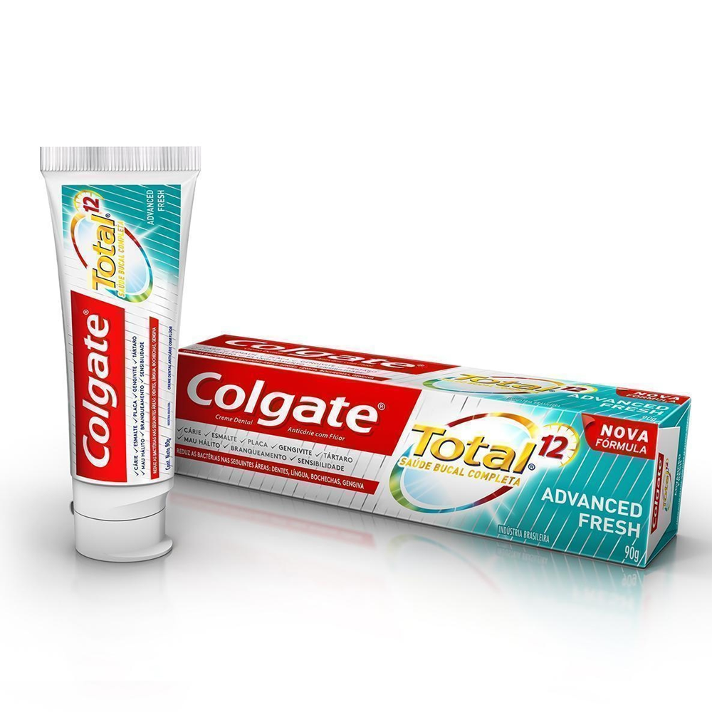 Creme Dental Colgate Total 12 Advanced Fresh 90g P7891024135310 - Creme ...
