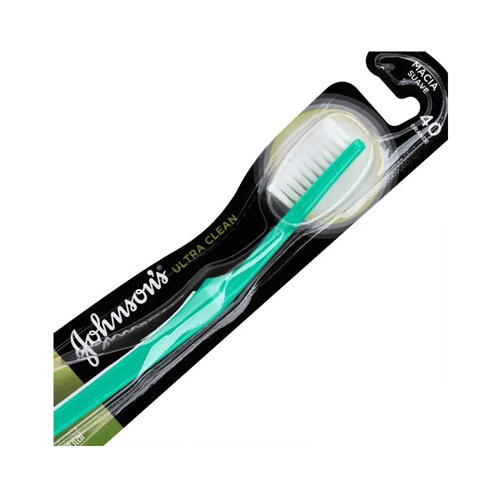 Escova Dental Johnson's Reach Ultra Clean Cerda Macia, 1 Unidade ...