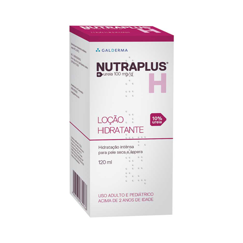 Nutraplus 0,1g/g, caixa com 1 frasco com 120mL de loção de uso ...