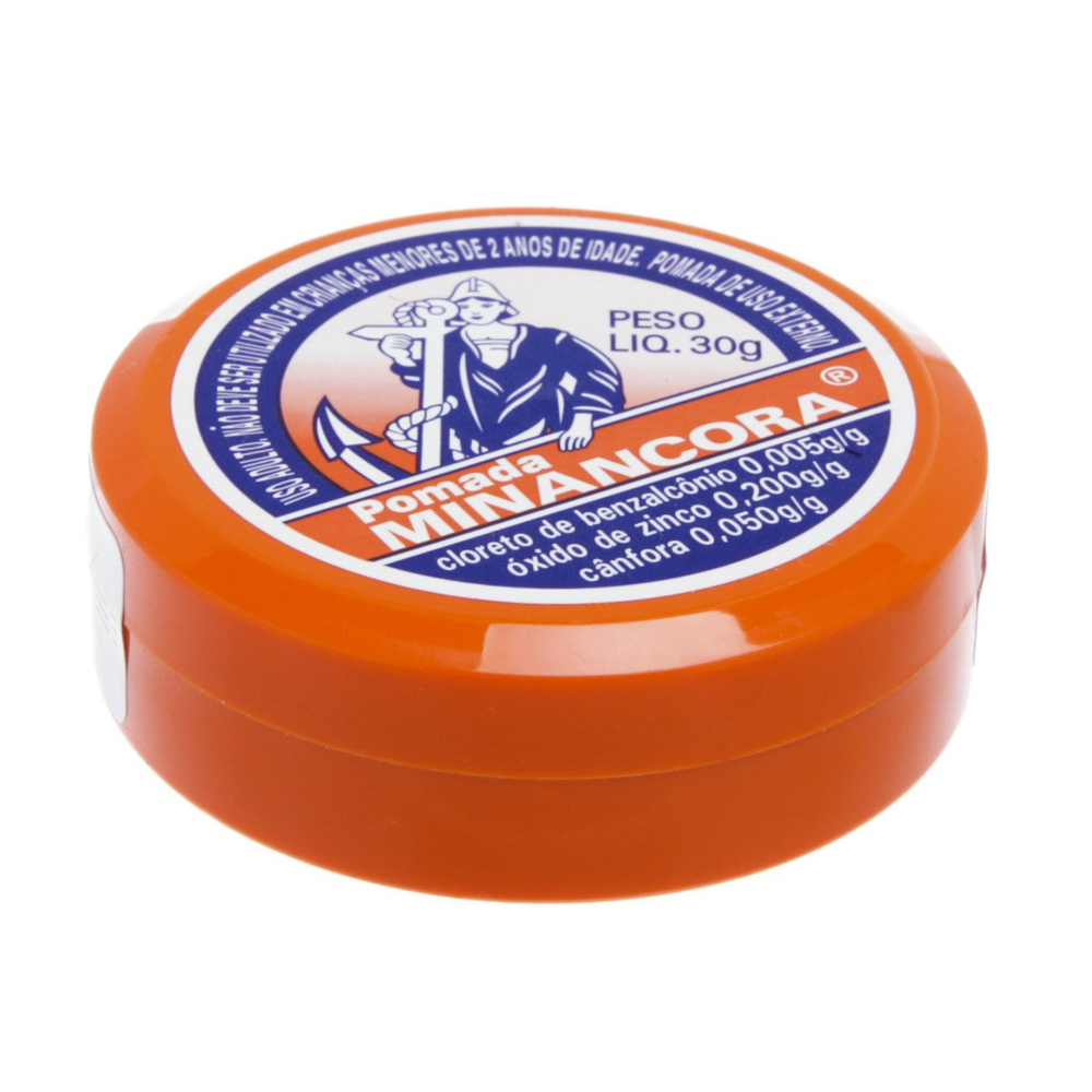 Pomada Minancora 20% + 0,5% + 5% pomada dermatológica com 30g P78905108 ...